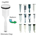 ClogFREE Universal No Clog Pop-Up Drain Stopper – PF Water Works