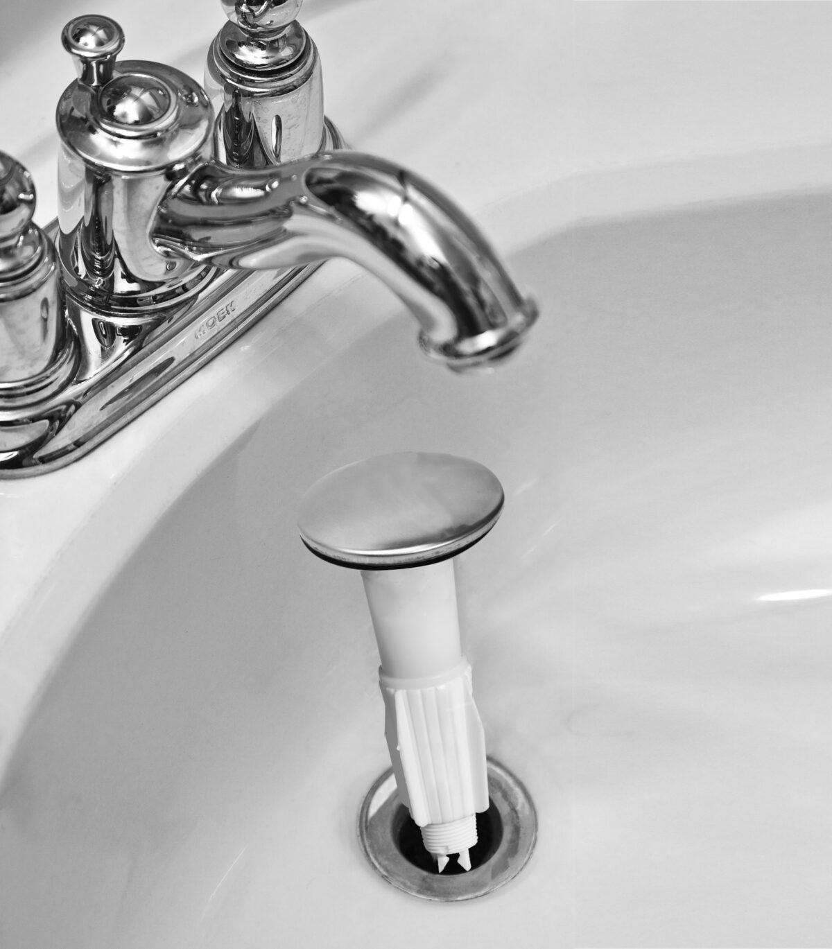 Push Easy 3.5 in. Universal Pop-Up to Push Drain Converter Stopper – PF ...