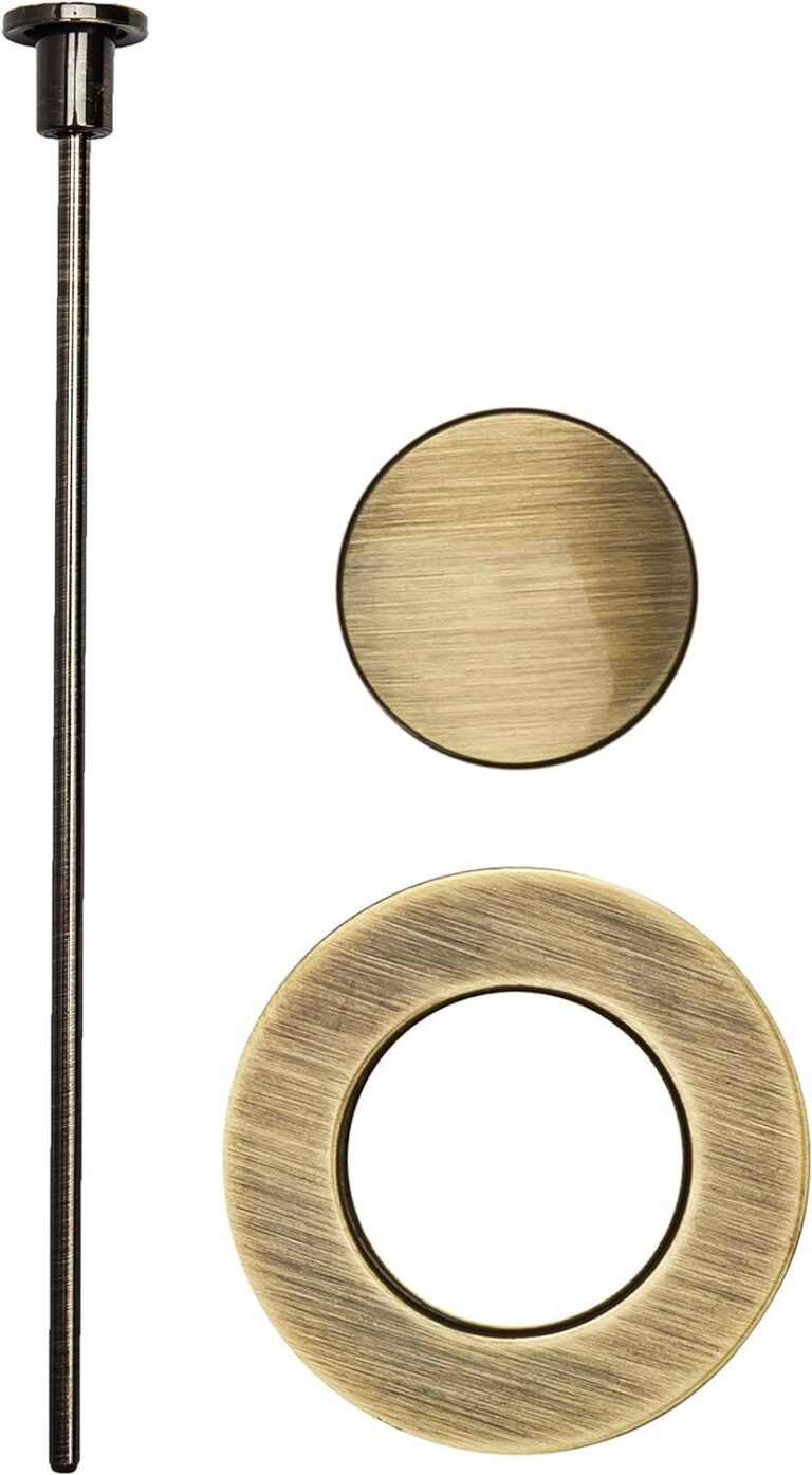 PF WaterWorks PopUp Drain Trim Kit (Stopper Cap, Flange, Pull Rod) for ...